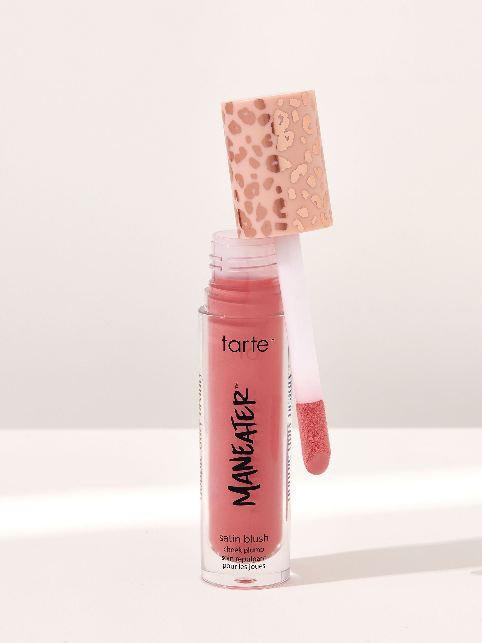 Maneater™ Satin Blush Cheek Plump - Pink Coral / TARTE. – VAL COSMETICS