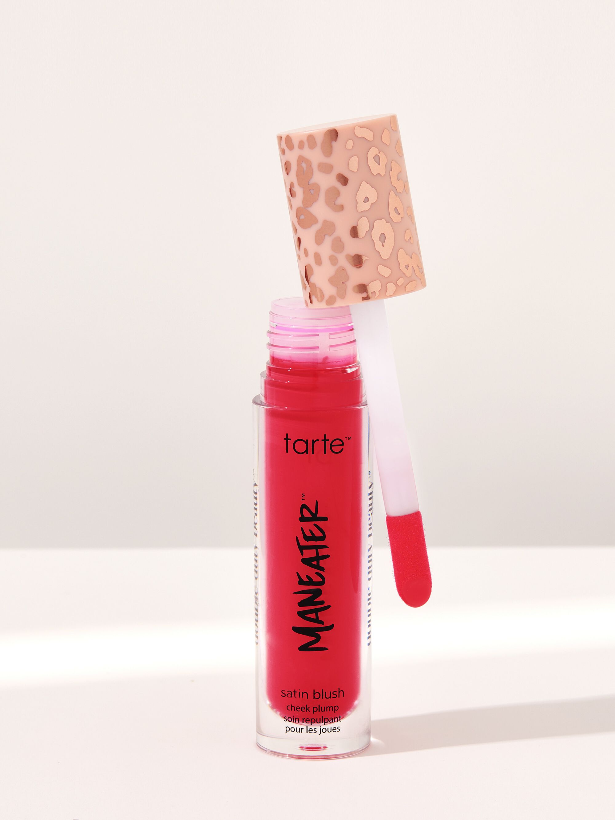 Maneater™ Satin Blush Cheek Plump - Poppy / TARTE. – VAL COSMETICS