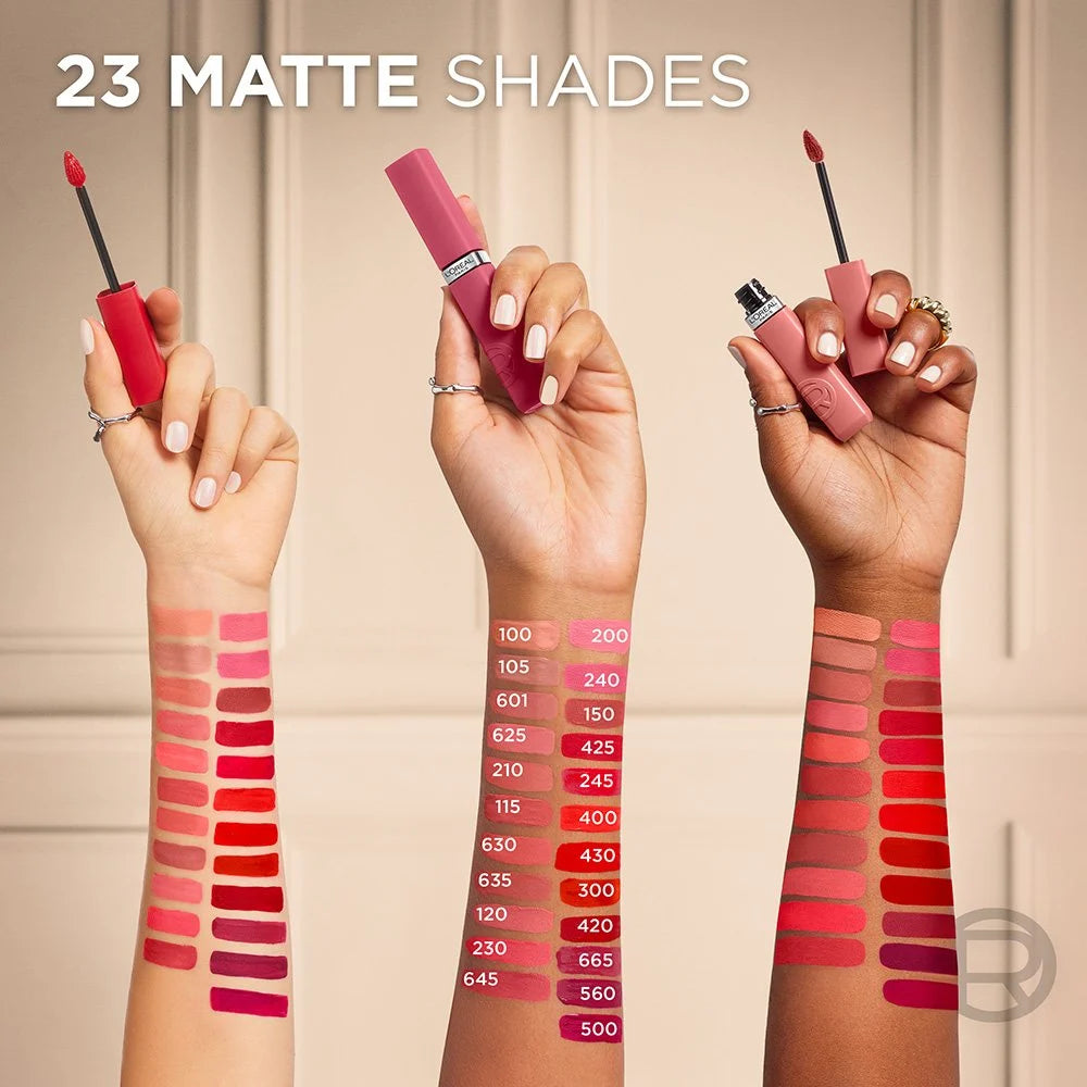 MATTE RESISTANCE LIQUID LIPSTICK / 230 Shopping Spree - L'Oreal Paris ...