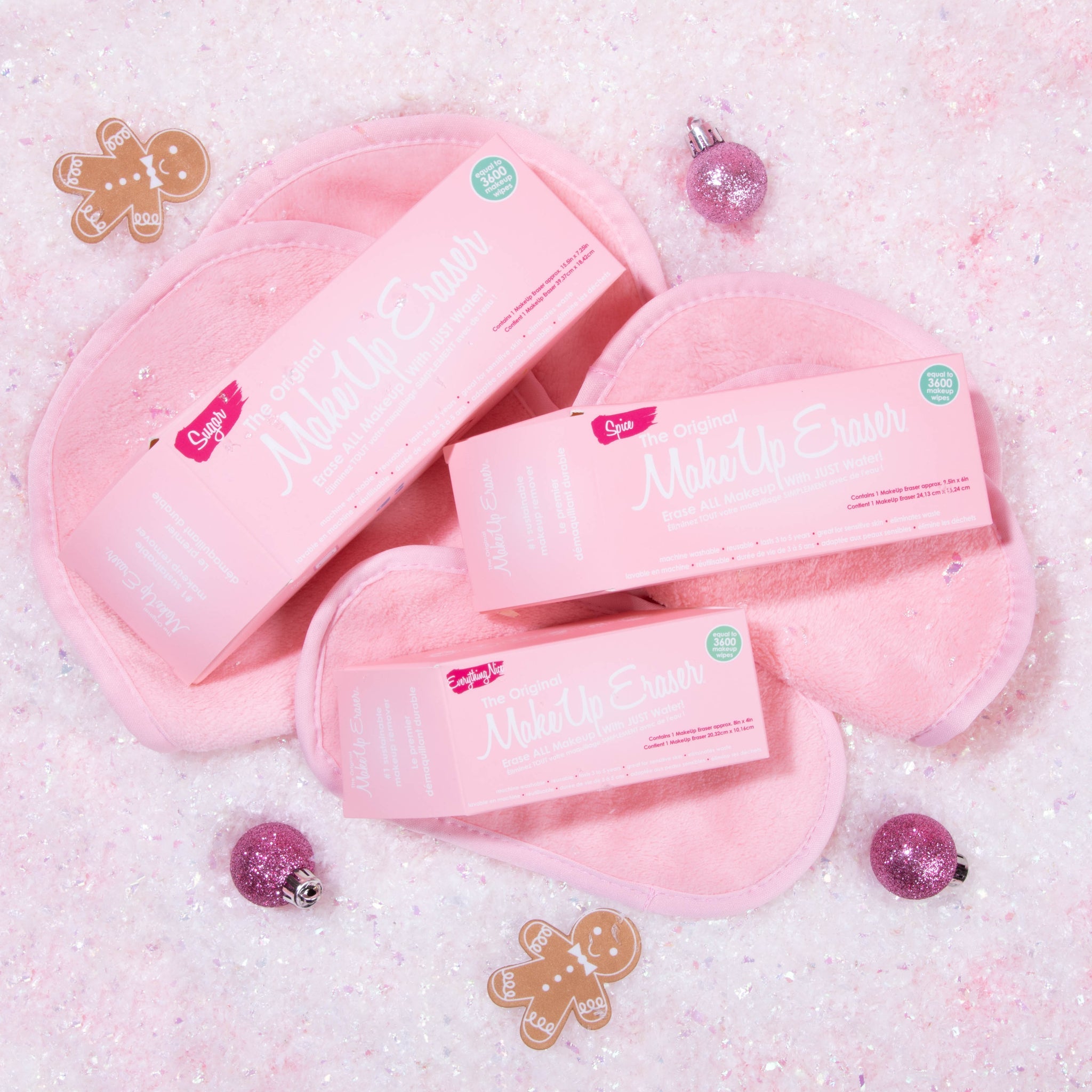 Sugar, Spice & Everything Nice 3pc Set MakeUp Eraser. – VAL COSMETICS