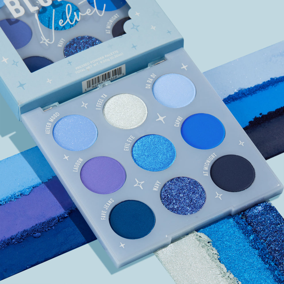 Blue velvet shadow palette - Colourpop – VAL COSMETICS