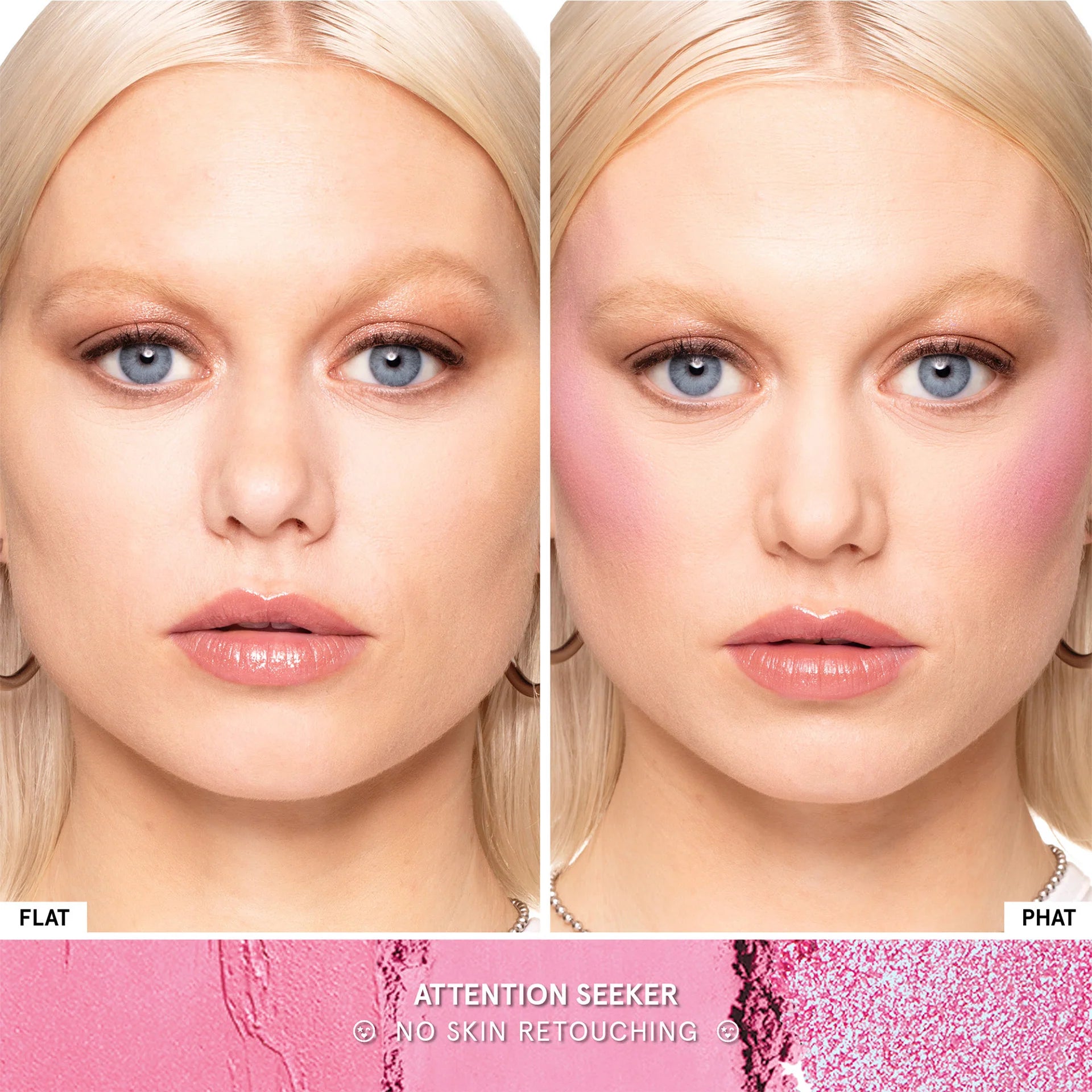 Cheek Clapper 3D Blush Trio Palette - Atention Seeker- ONE/SIZE by Pat ...