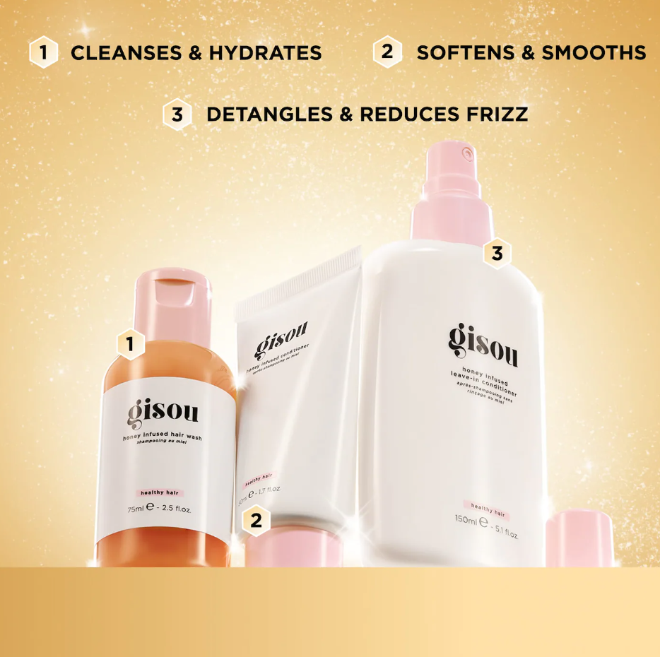 Honey Infused 3-Step Hydration Essentials Gift Set / Gisou - PREVENTA ...