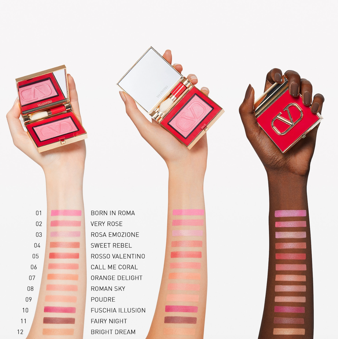 Eye2Cheek Eyeshadow and Blush - Limited Edition -01 Born In Roma / Val ...