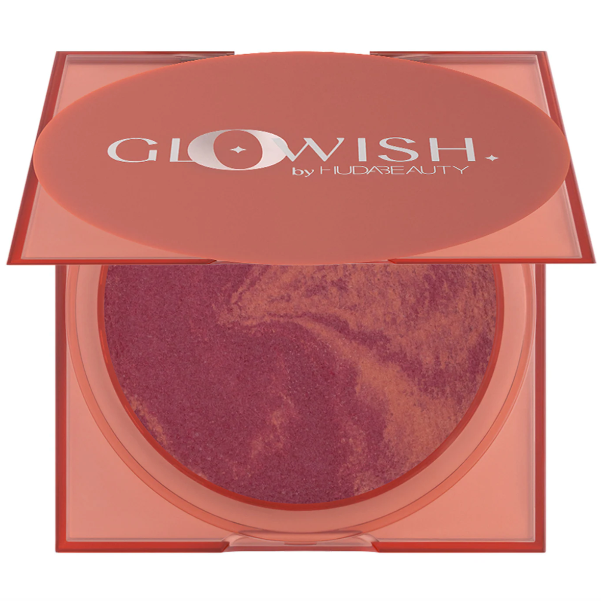 GloWish Cheeky Vegan Soft Glow Powder Blush/04 Charming Cherry Huda Be ...