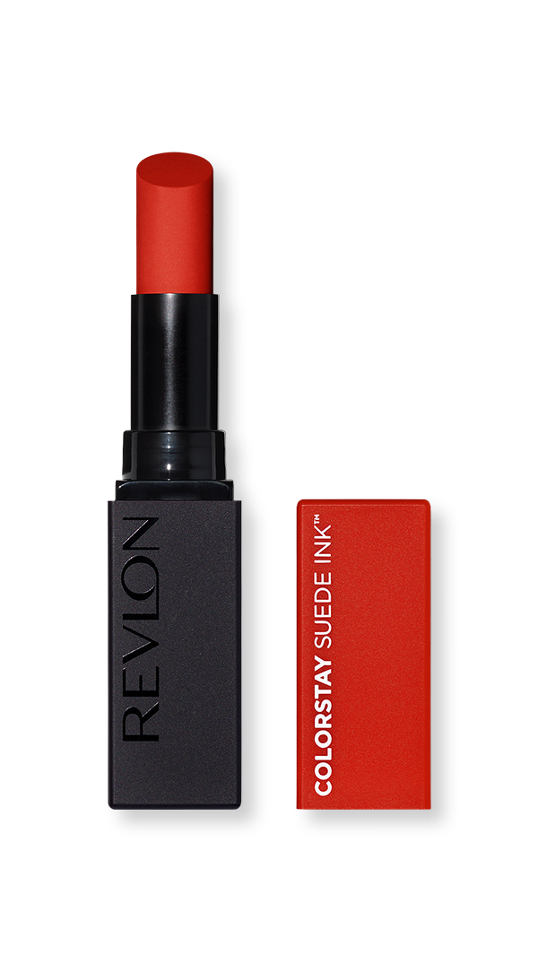 ColorStay Suede INK / 014 Spit Fire - REVLON. – VAL COSMETICS